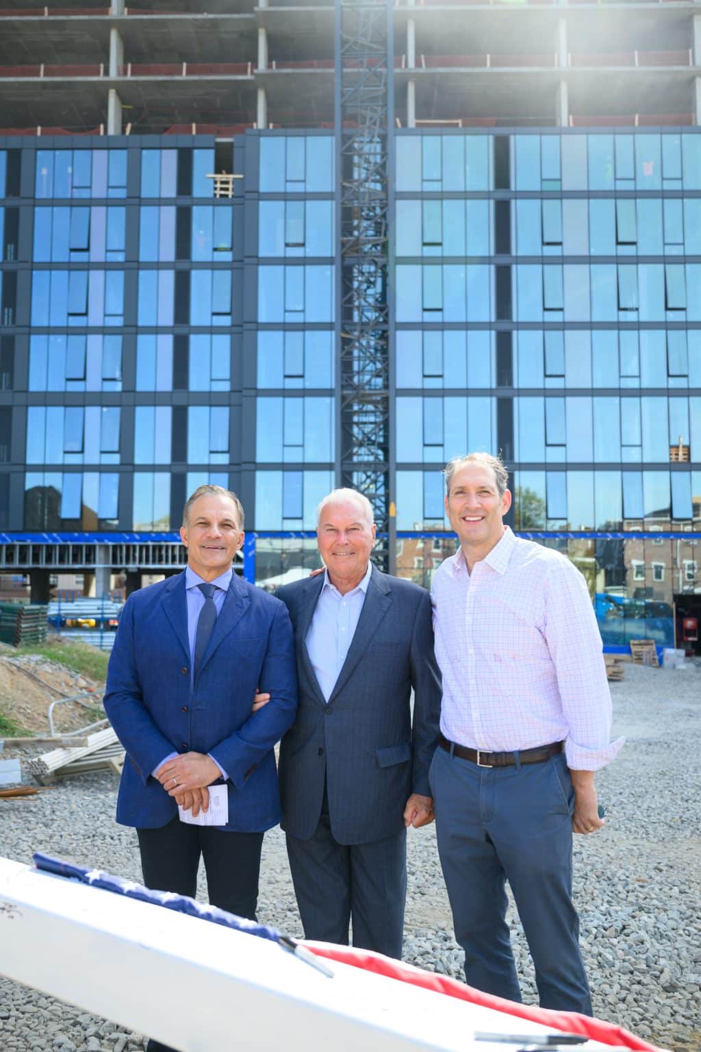 Buccini Pollin Group Celebrate Topping Out of 14-Story Multi-Family ...