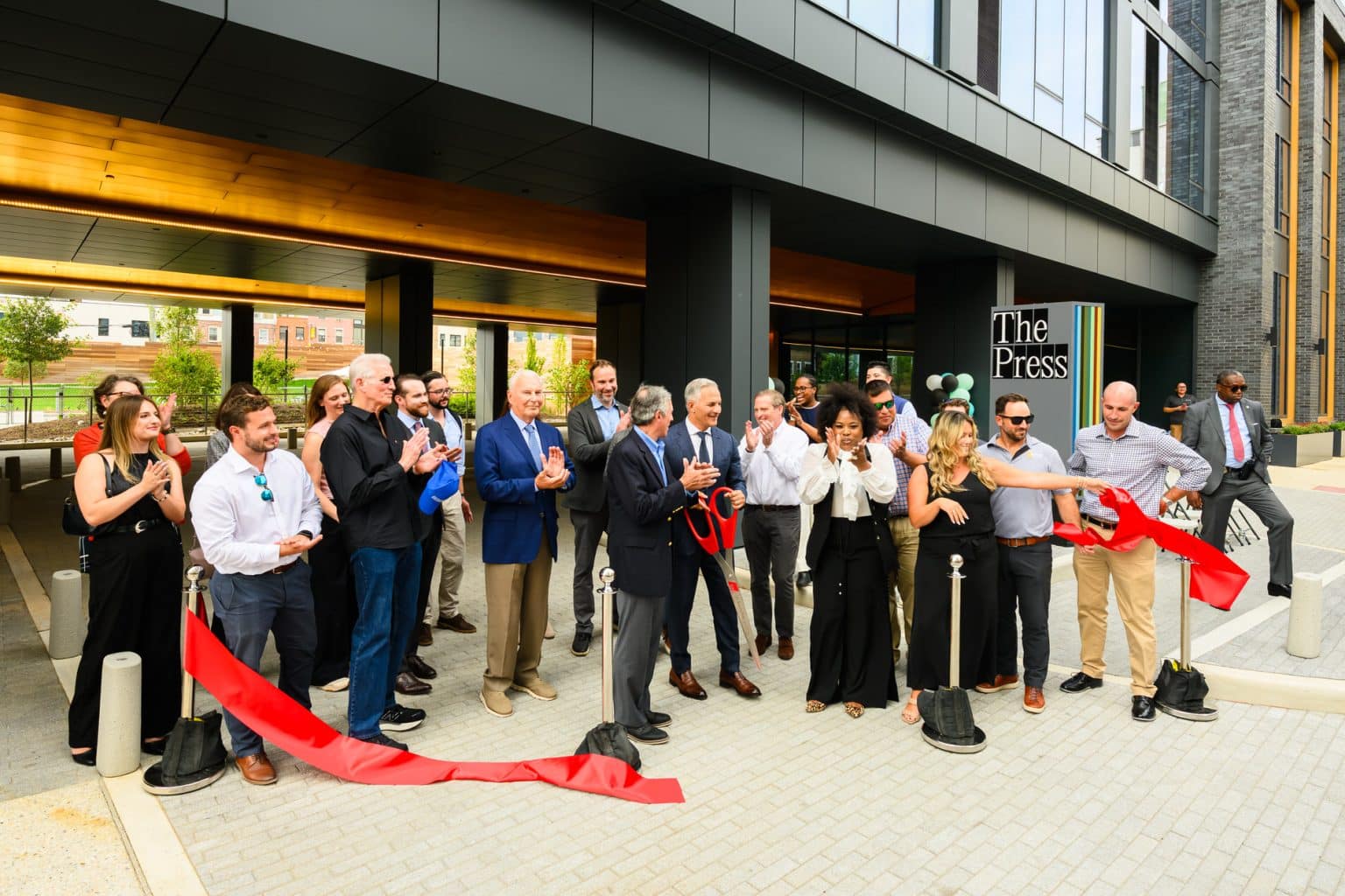 BUCCINI POLLIN GROUP CELEBRATES RIBBON CUTTING OF THE PRESS | Buccini ...