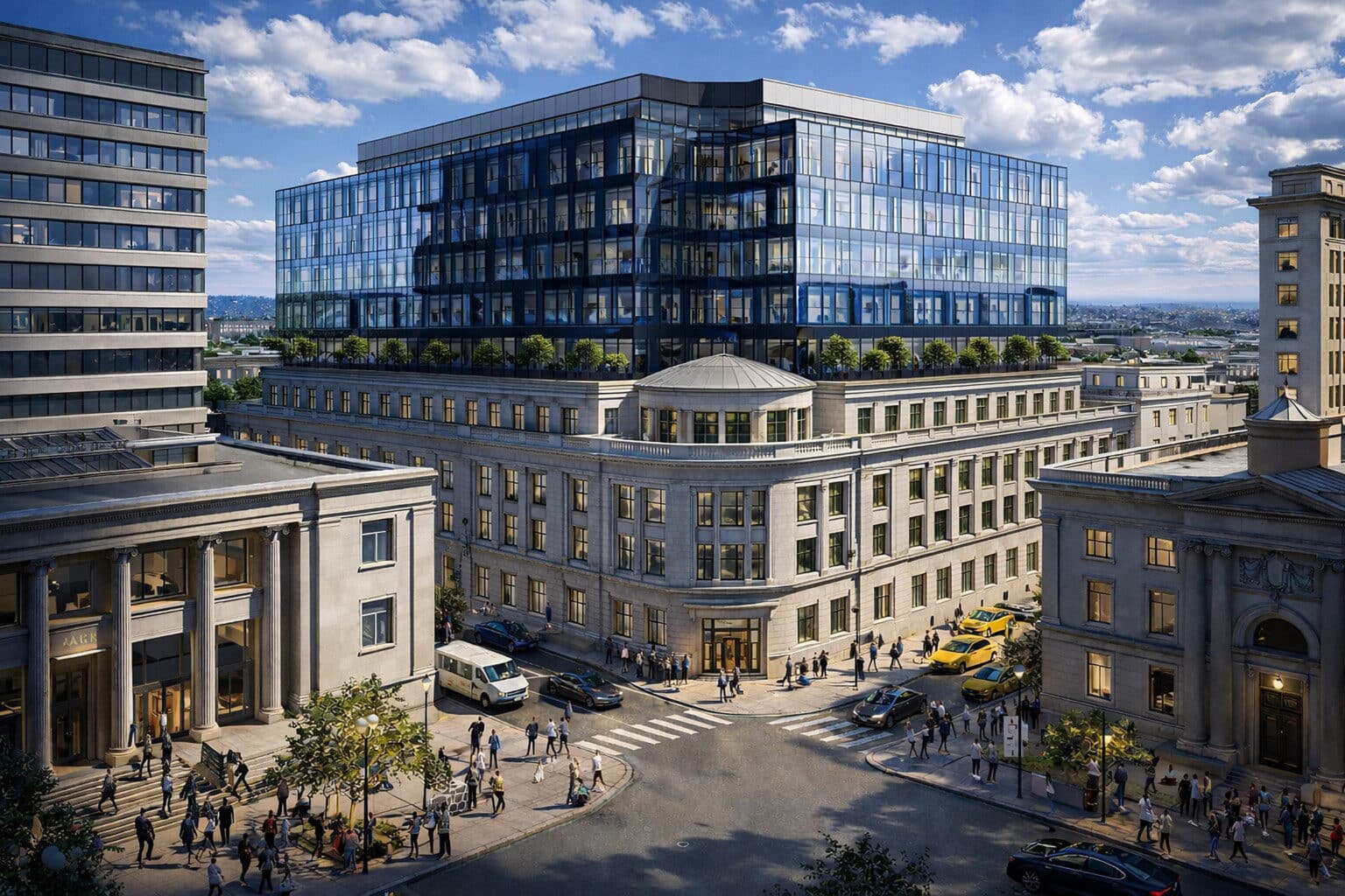 Buccini Pollin Group Completes Construction of FNB Financial Center ...
